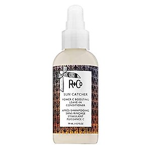 R+Co Sun Catcher Power C Boosting Leave-In Conditioner | Protective Nourishment + Detangles + Softens | Vegan + Cruelty-Free | 4.2 Oz