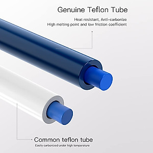Creality Official 2 Meter Capricorn Teflon Tube PTFE Bowden Tubing 1.75mm Filament, Low Friction for Ender 3 Ender 3 Pro Ender 3 V2, Ender 5 Ender 5 Pro, CR-10, CR-6 SE All FDM 3D Printer of Creality