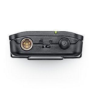 Shure BLX1 Wireless Bodypack Transmitter with On/Off Switch, Adjustable Gain Control, TQG Connector - for use with BLX Wireless Microphone Systems (Receiver Sold Separately) | H10 Band