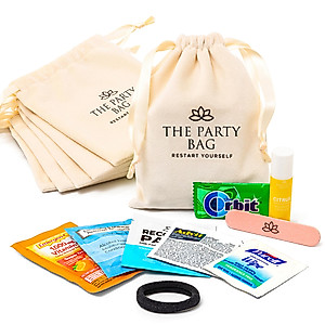 5 Pre-Filled Party Kit for Bachelorette Party Favors, Birthdays, Bridal Showers & Wedding Party Favors | 9 Pcs Premium Bulk Bachelorette Kit Supplies, Items & Bags for Adult Kit (5 Kits)