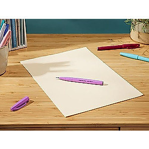 Pentel Brush Sign Pen SES15C-12 Fibre-Tip Pen 12 assorted colours