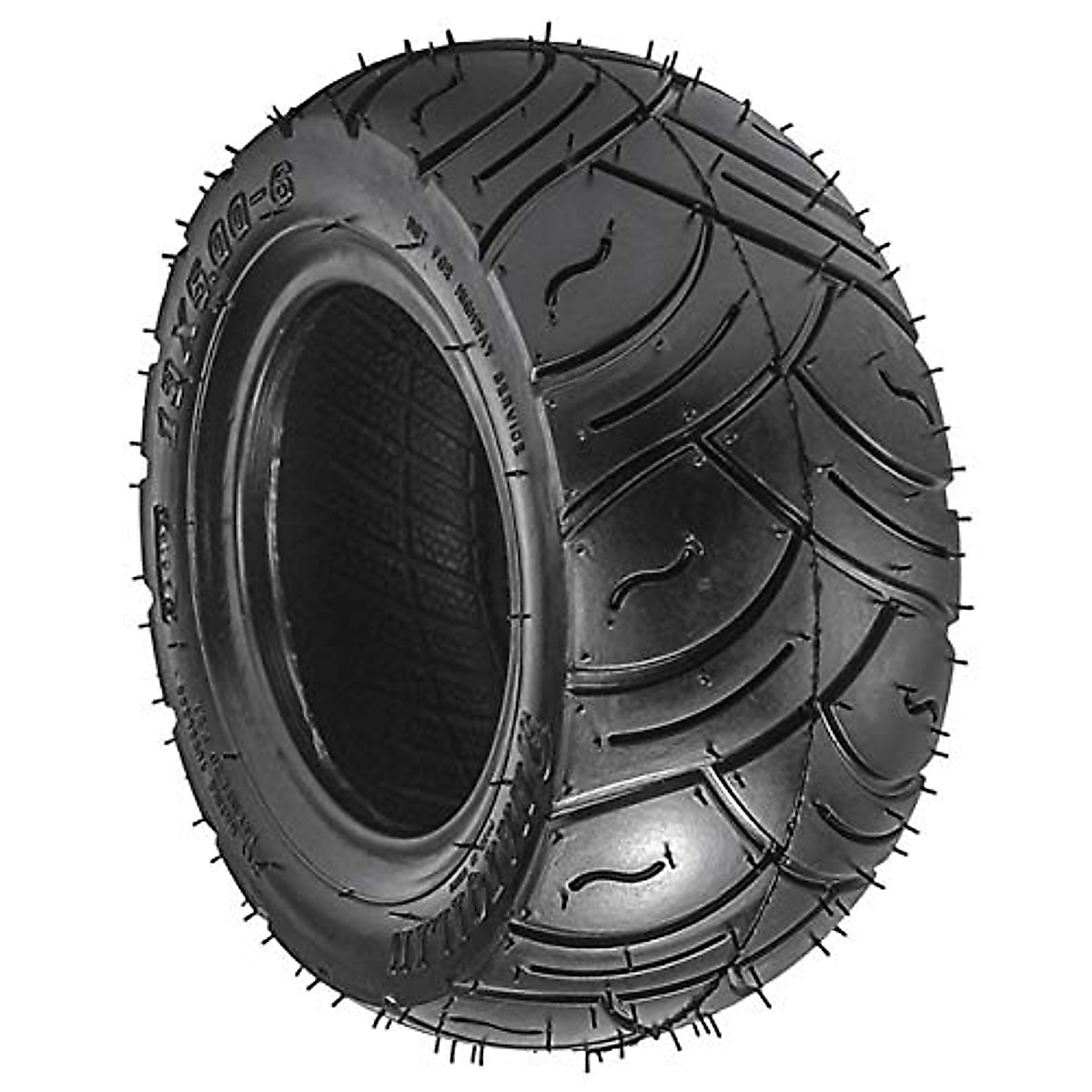 WPHMOTO Set of 2 Go Kart Tires 13x5.00-6 Front Rear Tubeless Tire Replacement for ATV Quad Buggy 4 Four Wheelers