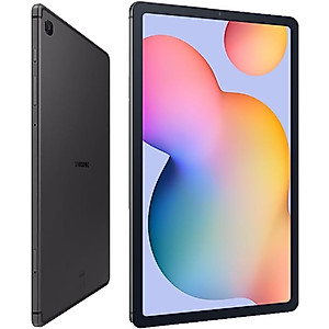 SAMSUNG Galaxy Tab S6 Lite 10.4" 64GB Android Tablet, S Pen Included, Slim Metal Design, AKG Dual Speakers, Long Lasting Battery, Gray with Accessories