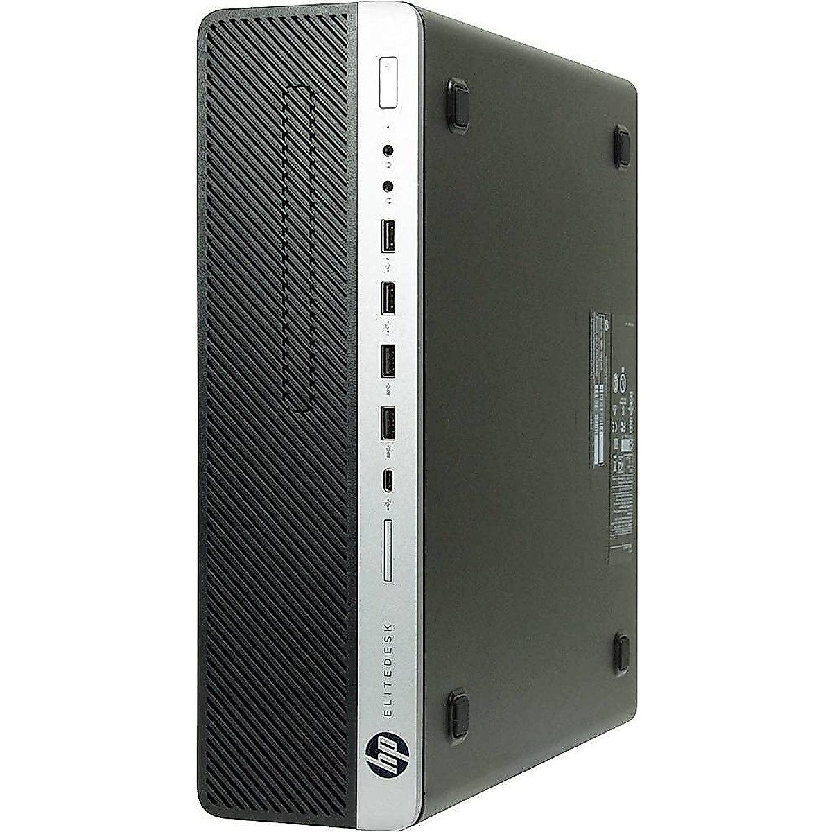 HP EliteDesk 800 G3 SFF Desktop Intel i5-6500 UP to 3.60GHz 16GB DDR4 New 512GB NVMe M.2 SSD Built in WiFi BT Dual Monitor Wireless Keyboard & Mouse Support Win10 Pro (Renewed)