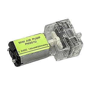 Submersible Sump Pump 1PC DC 3V Mini 030 Motor Air Pump Electric Transparent Pressure Pump 60KPA Transfer Pump