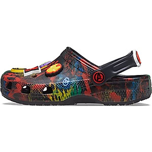 Crocs Kids' Superhero Clog , Marvel/Black, 3 Little Kid