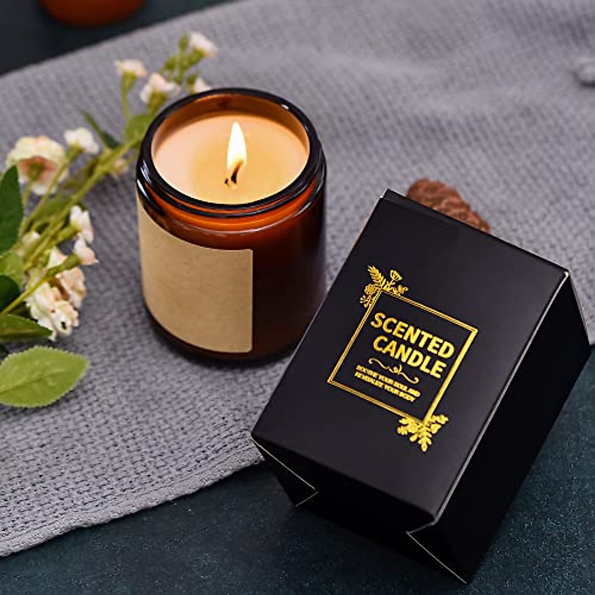 Lavender Scented Candle - Friendship Gifts for Women Best Friend - BFF Birthday Gifts for Friend Female Leaving- Bestie Going Away Gift for Friend Farewell