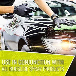 Bugslide 14x14 3 Pack of Microfiber Cleaning Towels, Cleans, Polishes and Shines all Surfaces without Scratching, For Use with all Bugslide Cleaning Products