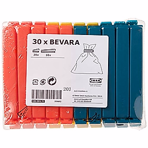 Ikea Bevara Bag Sealing Clips 30 Pack
