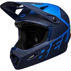 BELL Transfer Adult Full Face Bike Helmet - Matte Blue/Dark Blue (2023), Large (57-59 cm)
