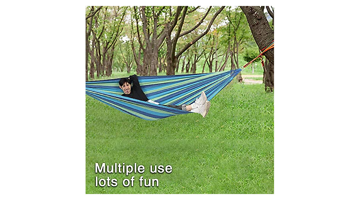 ONCLOUD Extra Long Double Hammock for Travel & Outdoor