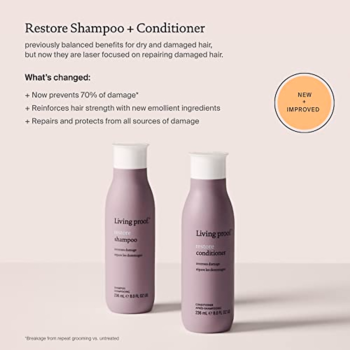 Living proof Restore Shampoo, 8 oz