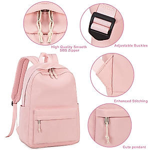 Backpack for Teen Girls Womens School Backpack Laptop Bookbags Travel Casual Rucksack Daypacks (Marble)