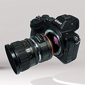 PHOLSY Lens Mount Adapter Compatible with Olympus Zuiko OM Lens to Nikon Z Mount Camera Body Compatible with Nikon Z fc, Z30, Z9, Z8, Z6 II, Z7 II, Z6, Z7, Z5, Z50