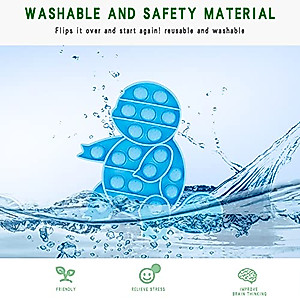 IGINOA 4 Pack Pop Sensory Easter Basket Stuffers Toys Cheap Set Anxiety Autism Stress Toys, Special Prize Gifts for Kids Boys Girls Teens Adults Friends ADHD Family Classroom