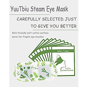 Steam Eye Mask for Dry Eyes, Warming Compress Eye SPA for Sleeping, Heated Eye Mask Relief Stress Eye Fatigue, Disposable Health Care Gifts, 9 Packs