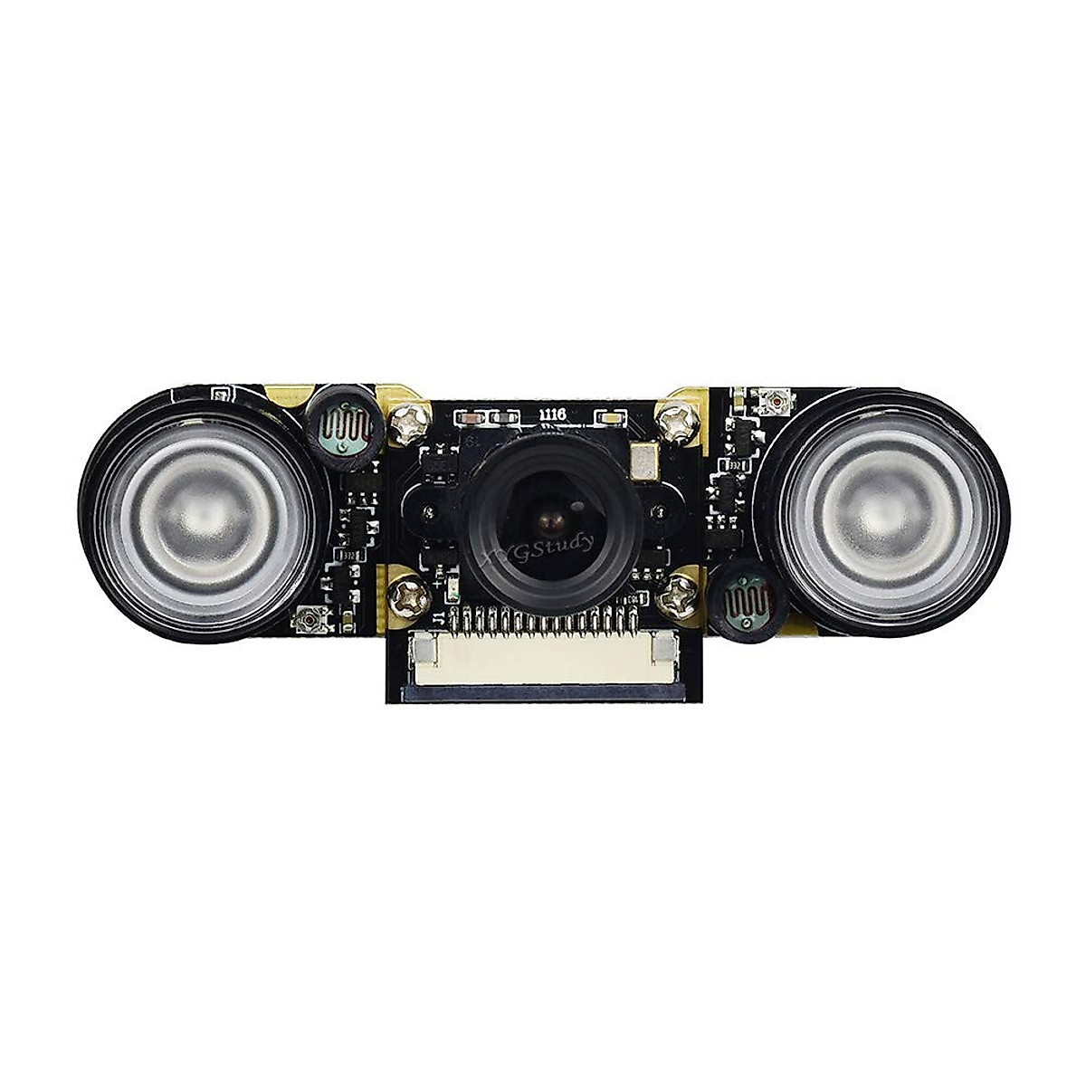 [RPi Camera (F)] Raspberry-pi Camera Module OV5647 sensor HD video Webcam 5MP 1080p Supports Night Vision for Raspberry Pi model B B+ A+ Pi 3 2 1 Development board module kit @XYGStudy