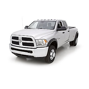 Lund RX205T Elite Series Black Rivet Style Textured Front and Rear Fender Flare - 4 Piece