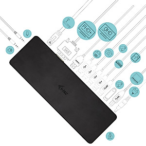 I-TEC USB 3.0 / USB-C Dual Display Docking Station HDMI DV
