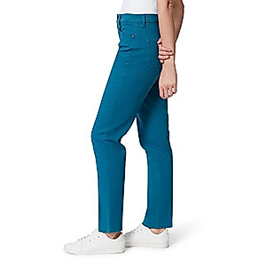 Gloria Vanderbilt Women's Petite Amanda Classic High Rise Tapered Jean, Caspian