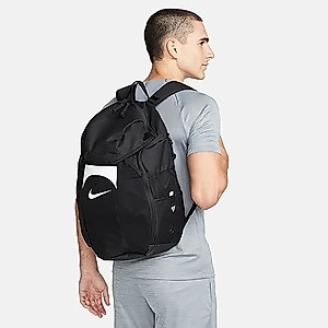 Nike Academy Team Backpack 30L with Storm-FIT technology (Black/White)