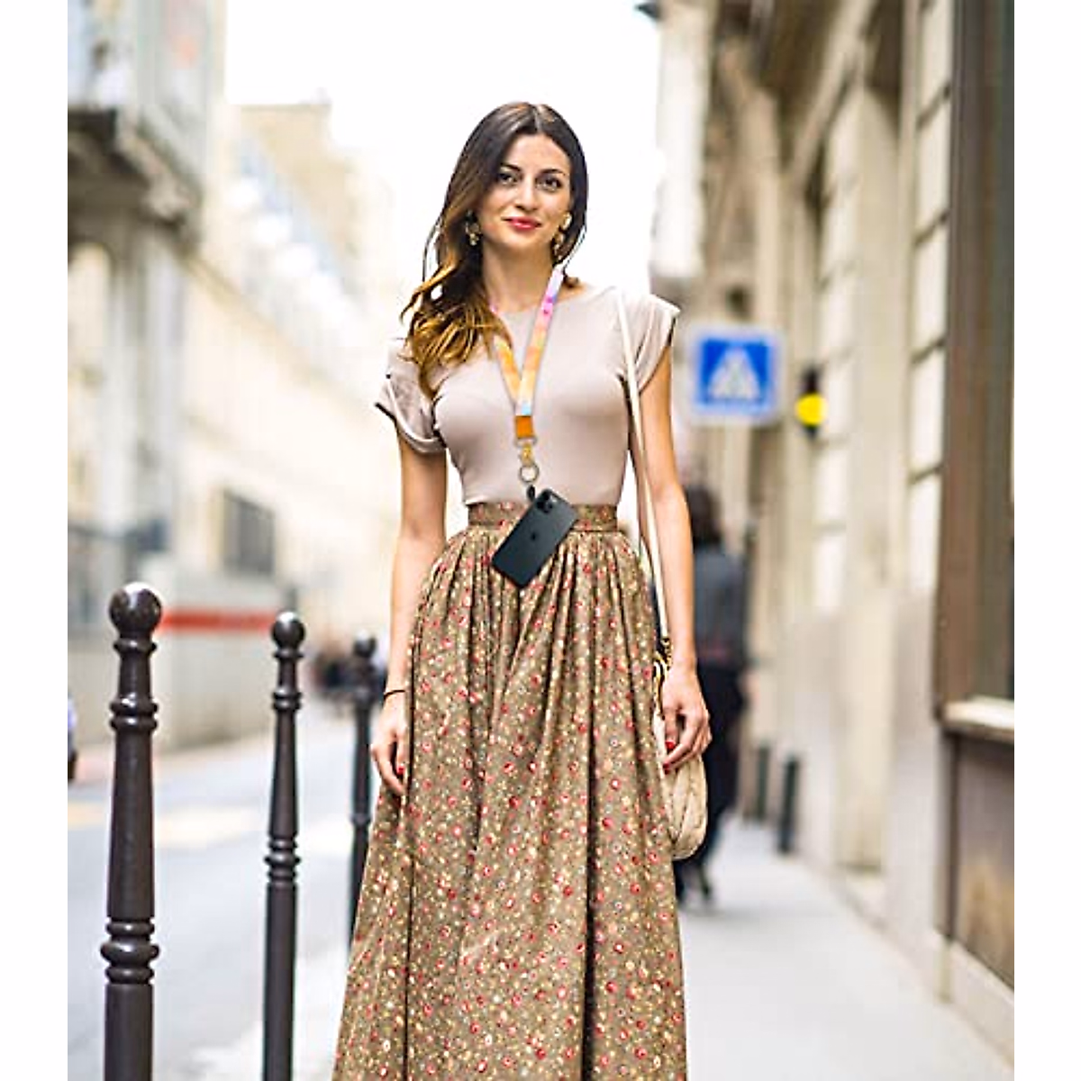 QMEET key Phone Lanyard,phone wristlet,phone lanyard for women,1× Adjustable Neck Strap, and styles for Lanyard.