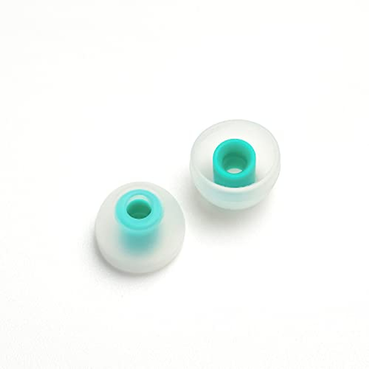 HiFiGo DUNU Candy Silicone Eartips for 4.5mm-6mm Nozzle, Ear Tips Replacement for Wireless Earbud, in- Ear Monitors (M(3 Pairs))