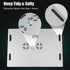 Linkstyle PS5 Vertical Stand with Cooling fan Dual PS5 Controller Charging Station Dock Led Indicator, 15 Game Storage, and Headset Holder for PS5 Console PS5 Digital Edition Console accessories