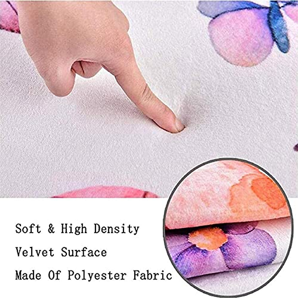 Shangguandongyue Demon Slayer Anime Rug Popular Anime Area Rugs Slip Stain Resistant Soft Carpet for Boys Girls Gaming Desk Home Decor Non-Slip Doormats 100x160cm-A_60X90CM