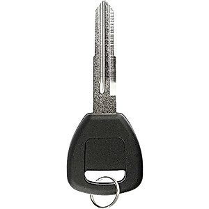 KeylessOption Replacement Chip Transponder Ignition Blank Car Key Blade for Acura Honda HD106PT
