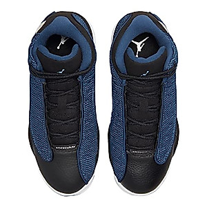 Jordan Boy's Air Jordan 13 Retro (Big Kid) Navy/University Blue/Black/White 5.5 Big Kid M