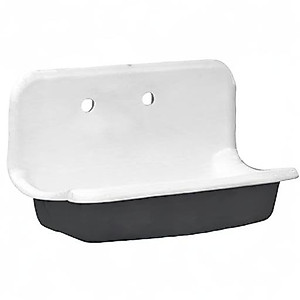 Vintage Tub & Bath 30 Inch Cast Iron High Back Farm Sink