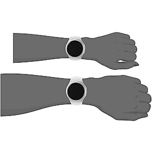 Samsung Gear S2 R730A (AT&T + Wi-Fi) Dust and Water Resistant Smartwatch - Silver (Renewed)