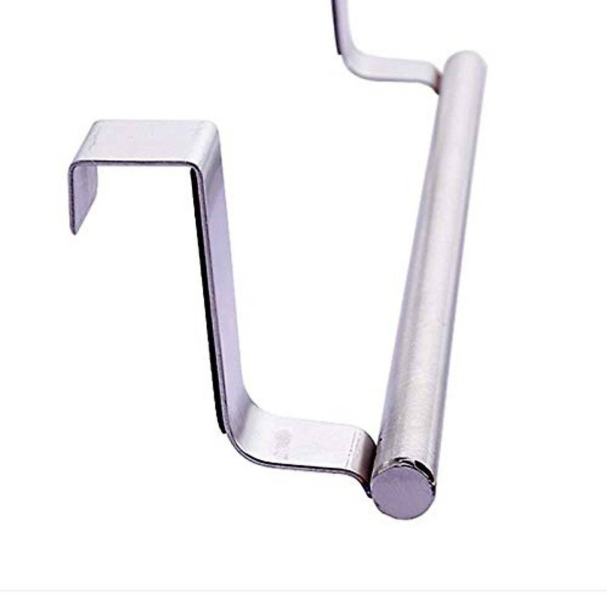 Stainless Steel Towel Bar Holder Over Kitchen Cabinet Door Hanging Rack 24cm 36cm by SHG (36cm)
