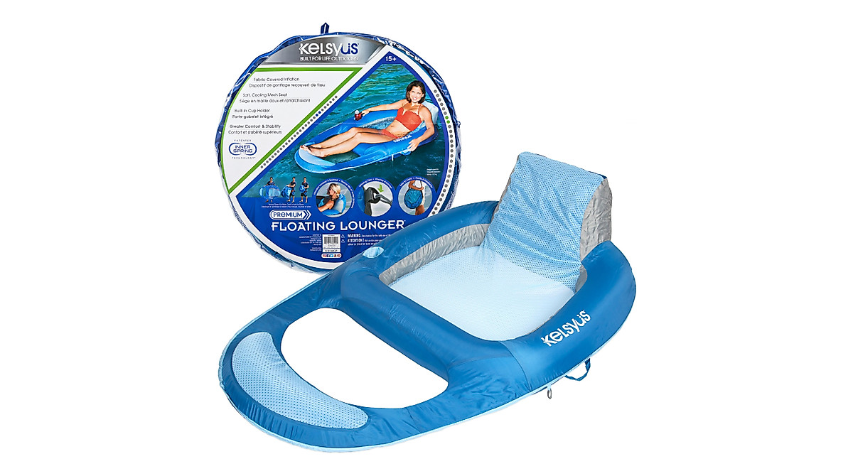 Kelsyus Spring Float Pool Lounger - Relax & Enjoy