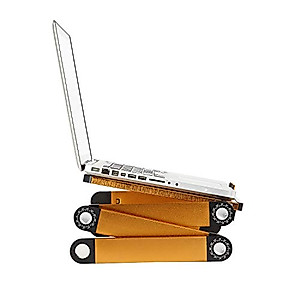 Urban Shop Gold Sit Laptop Desk Stand