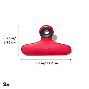 OXO Good Grips Bag/Chip Clips, 2 Pack, Jam