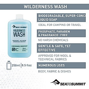 Sea To Summit Wilderness Wash (8.5 Ounce/ 250ml)