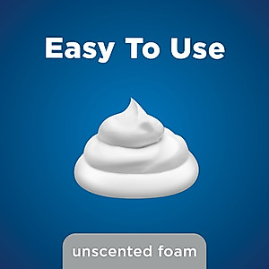 Amazon Basic Care Minoxidil Topical Aerosol, 5% Foam, Hair Regrowth Treatment for Men, 6-month Supply, Unscented, 2.11 oz (Pack of 6)