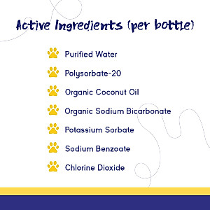 PupGrade Dental Care Water Additive Solution - Advanced Oral Care for Dogs - Dental Rinse for Fresh Breath to Fight Against Bad Breath, Plaque, and Tartar