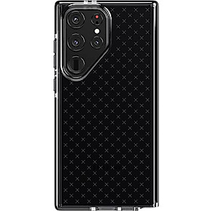 tech21 Evo Check for Samsung Galaxy S23 Ultra - Smokey Black 16ft Drop Protecion Shockproof Shock-Resistant and Scratch-Resistant Phone Case