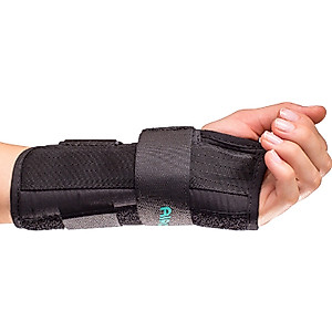 Aircast A2 Wrist Support Brace Without Thumb Spica: Left Hand, Medium