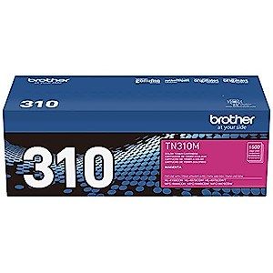 Brother Genuine TN310M Color Laser Magenta Toner Cartridge