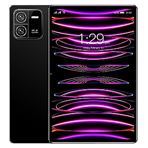 10.1 Inch New 10.1 Inch Tablet Computer Bluetooth Game Learning Dual Card Android 4G Call Pad 6, Gift for Family