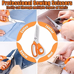 Sewing Kit for Adults,Maxfanay Needle and Thread Kit for Sewing,Professional Sewing Supplies Accessories with Tailor Scissors,43XL Thread,30 Needles,Thread Snips and More for Travel Home Beginners