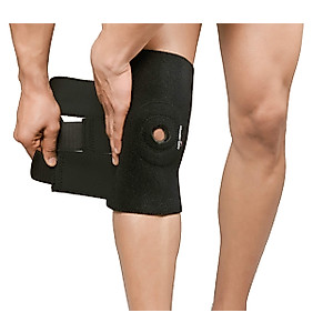 Wonder Care Knee Brace for Knee Pain Relief Open Patella Support for Arthritis, Meniscus Tear, Ligament Tear, Sports Injury, Neoprene Gym Knee wrap for Men and Women (Universal Size: 14.8"-22")