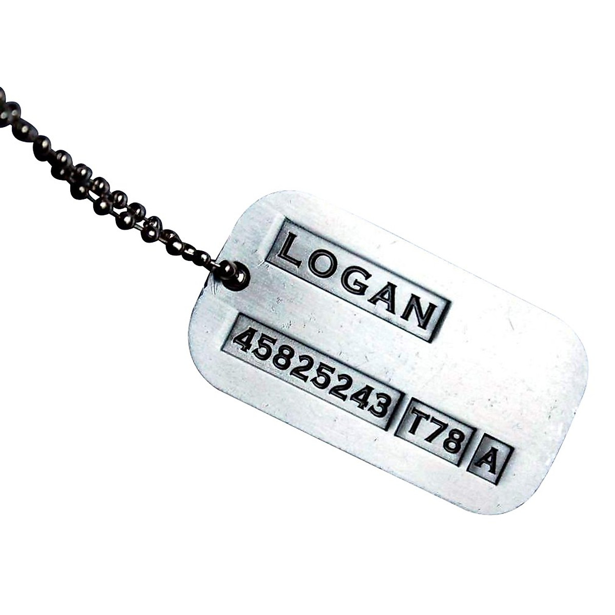 Tojwi Male Cool Kpop X-men Wolverine Necklace Vintage Weapon-X Dog Tags Pendant - Fashion Design
