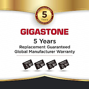 Gigastone 8GB 2-Pack Micro SD Card, Full HD Video, Surveillance Security Cam Action Camera Drone, 85MB/s Micro SDHC Class 10