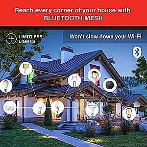 Sengled Alexa Light Bulbs, Smart Flood Light Bulb Color Changing, BR30 Smart Light Bulb Multicolor, RGBW Dimmable LED Bulb 65W Equivalent E26 Recessed Bluetooth Light bulb, No Hub Required, 2 Pack