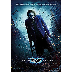 POSTER STOP ONLINE Batman - The Dark Knight - Movie Poster (Regular Style - The Joker) (Size 27" x 39")